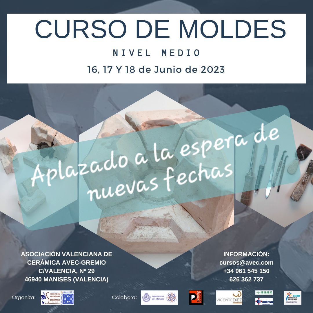 Curso de Moldes (nivel medio), octubre 2023 – Asociación Valenciana de ...